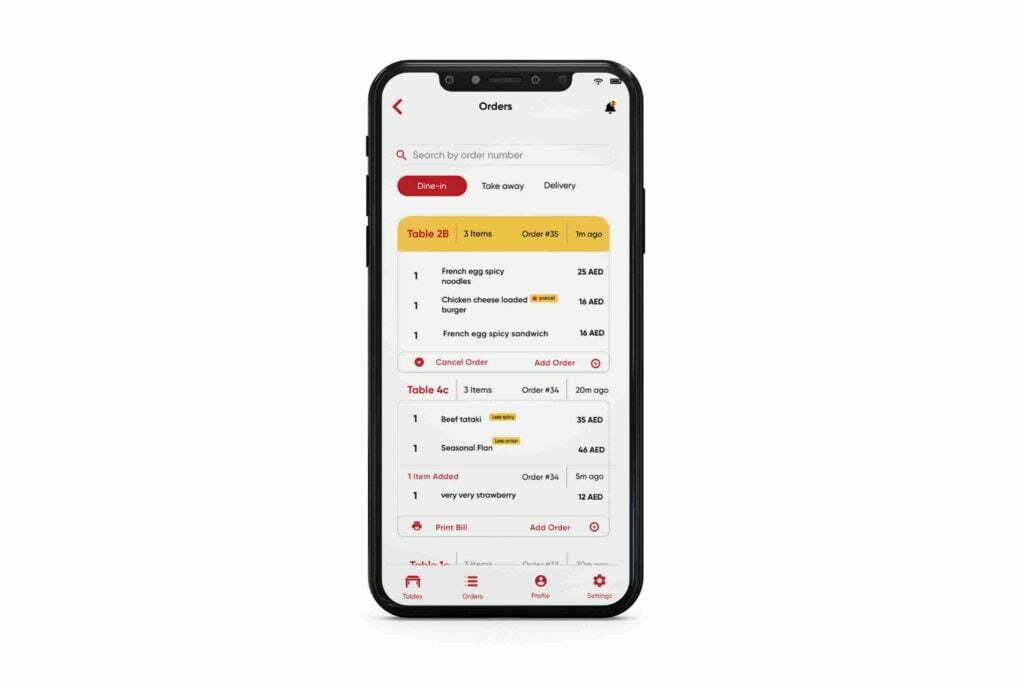 An App that Makes Restaurant Order Taking Simple – Beams ERP